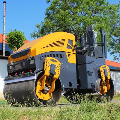 China New Designed Tandem 4 Ton Vibratory Road Roller Double Drum Asphalt Compactor Hydraulic Road Roller for sale