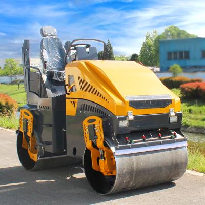 China Asphalt Rollers Mini Compactor 3ton 4ton 6ton Double Drum Driving Road Roller for sale