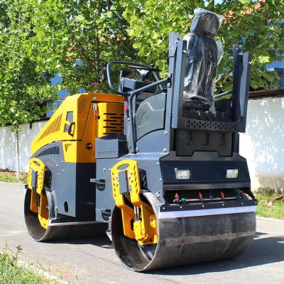 China High Quality Road Machine 4ton Double Steel Wheel Roller Road Roller for Construction for sale