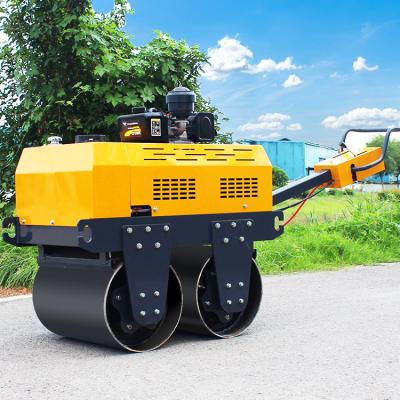 China 550KG Road Machinery Compact Soil Compactor Roller Mini Drum Small Compactor for sale