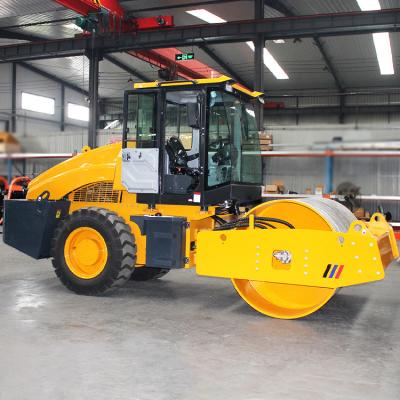 China Road Construction Machinery 10 Ton Vibration Single Drum Road Roller for sale