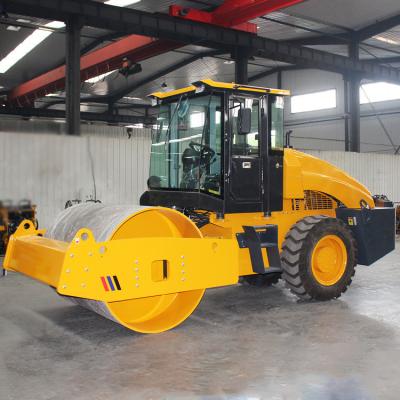 China 10 Ton Mini Vibratory Compactor Asphalt Roller Single Drum Road Roller Diesel Roller for sale