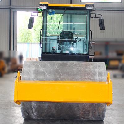China Hydraulic Vibrating Compactor Machine 10T Road Roller  for Construction Projects for sale
