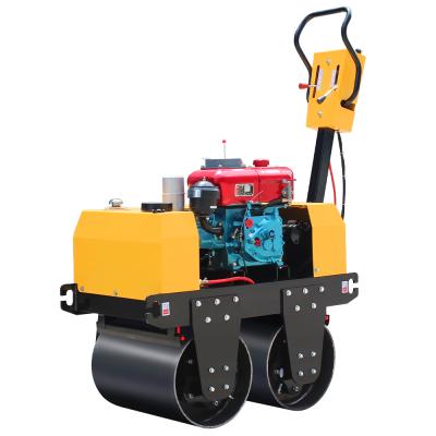 China 0.5 Ton Fully Hydraulic Compaction Machine Vibratory Double Wheel Road Roller for sale