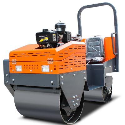 China Roller Compactor 1 Ton Diesel Engine Soil Asphalt Road Roller Machine Vibratory Roller for Sale for sale