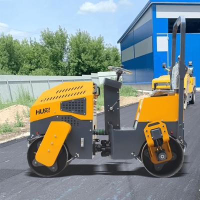 China CE 1500kg Diesel Gasoline Petrol Tandem Road Roller Compactor Vibratory Roller Engine South Korea Philippines Provided Algeria for sale