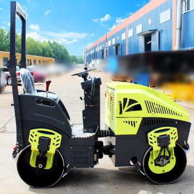 China Hot Sale Mini Road Roller Asphalt Price 1Ton Hydraulic Road Roller Compactor for sale