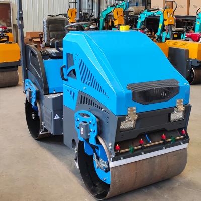 China High Quality Road Roller Compactor Hydraulic 2 Ton Options Mini Small Road Roller Road Compactor for sale