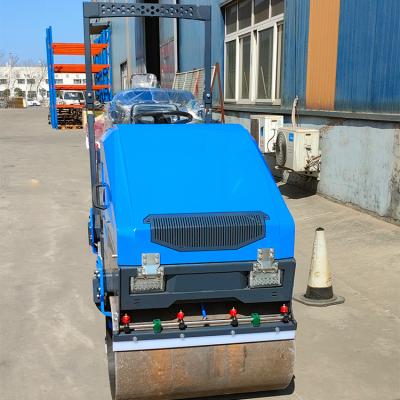 China Best Sales 2 Ton Double Drum Road Roller Vibratory Road Roller Seat Multifunctional Asphalt Road Roller for Sale for sale