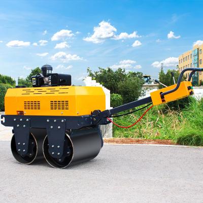 China Wholesale 500kg Compactor Road Roller China Supplier Walk Behind Vibratory Road Roller 0.5Ton Weight for sale