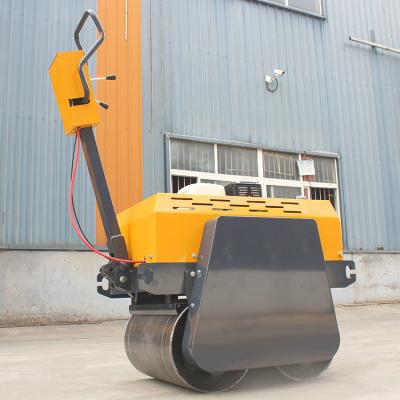 China Factory Direct Sales Mini Road Roller Compactor CE 0.5Ton Walk Behind Vibratory Roller for sale