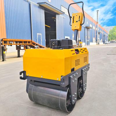 China Factory Price 500kg Mini Asphalt Road Roller Gasoline Engine Small Road Roller Road Compactor for sale