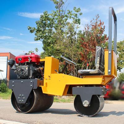 China Factory Price Mini Road Roller 1ton 2ton 3ton Hydraulic Ride on Double Drum Compactor Road Roller for sale