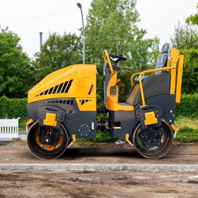 China Chinese Factory Diesel Engine Ride-on Mini Road Roller Compactor 1Ton 2Ton 3Ton 5Ton Vibratory Asphalt Roller for Sale for sale