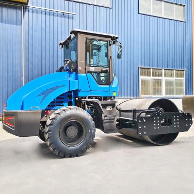 China 6Ton 8Ton 10Ton Diesel Vibratory Single Drum Road Roller Compactor Asphalt Rollers for sale