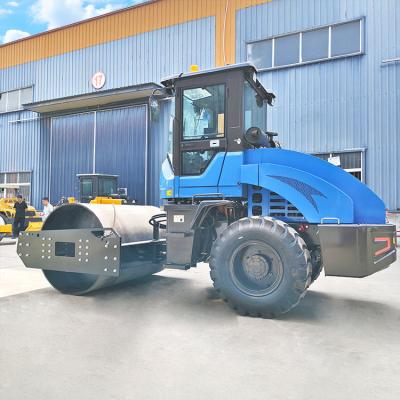 China Hydraulic 8 Ton Single Steel Water Cooled Diesel Engine Ride on Road Roller Compactor for sale