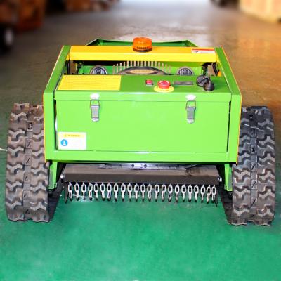 China Lawn Mower Smart Grassland Automatic Remote Controlled Cordless Petrol Powered Lawn Mower with Cheap and Efficient for sale