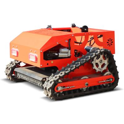 China Remote Control Robot Automatic Lawn Mower Multifunctional Wireless Remote Control Lawn Mower for sale