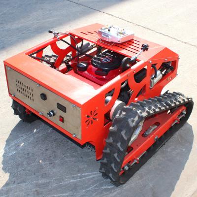 China New Remote Control Mower Gasoline-powered Crawler Agricultural Mower for Sale for sale