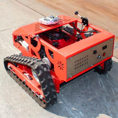 China New Remote Controlled Tracked Lawn Mower Robot, Garden Lawn Mower, Agricultural Garden Lawn Mower for sale
