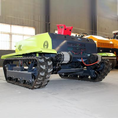 China Wholesale Direct zero Turn  Mini Rc Robot Lawn Mower Crawler Remote Control Lawn Mower for sale