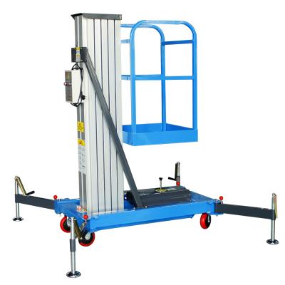 China 10m Man Lifting Automatic  Lift Hydraulic Scaffolding Self Propelled Warehouse Lift for sale