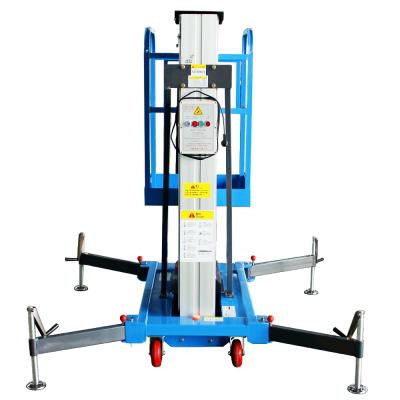 China Factory Price 4m 6m 8m 10m Manual Battery Power Electric Push Around Hydraulic Scissor Lift Aerial Work Platform for sale