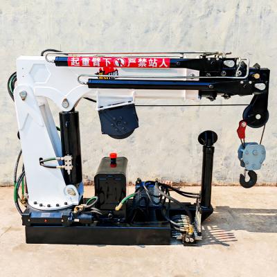 China 1.5 Ton Mini Truck Mounted Crane Pickup Truck Mounted Crane With Good Price for sale
