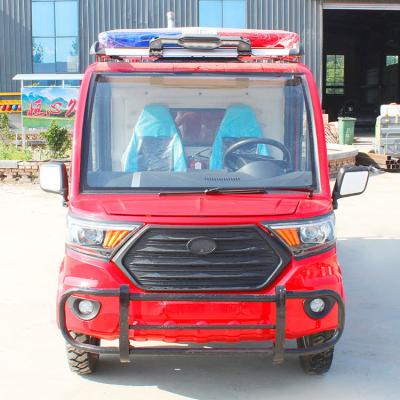 China Chinese Manufacture Electric Firework Truck 2 Seats Fire Emergency Mini Electric Fire Truck Mini Fire Fighting Truck for sale