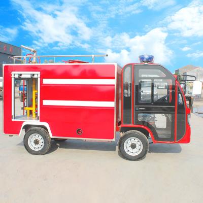 China China Factory  Mini 2 Seats Fire Emergency Electric Fire Truck Mini Fire Fighting Truck for sale