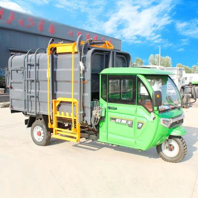 China Cheap Garbage Collect Transport Vehicle Electric Garbage Truck Municipal Waste Collection Truck for sale