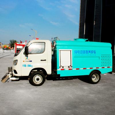 China Eco-Friendly Electric High-Pressure Washer Truck Hydraulic Compression Trash Collector with High Pressure Washing for sale