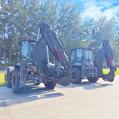 China High Quality 4x4 Wheel Loader Compact Versatile Heavy Duty Backhoe Loader Excellent Engine Price for Construction for sale