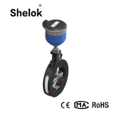 China Card type industrial agricultural irrigation ±1% clamp on ultrasonic water flow meter for sale