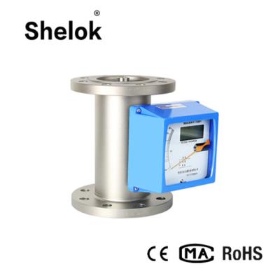China Flange ExiallCT6 Exd llCT6 air digital rotameter price for sale