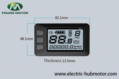 China Lightweight LCD Control Panel Display G51 For Electric Bike And Electric Scooter for sale