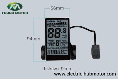 China Waterproof LCD Display Control Panel  M5 For Electric Bike And Electric Scooter for sale
