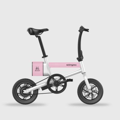 China 12 inch 36V 250W AK-4 adult lithium battery foldable electric bike for sale