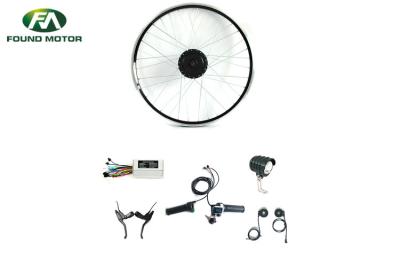 China 26'' 48V 500W Electric Bike Conversion Kit with Battery Indicate Throttle Electric Bike Accessories for sale
