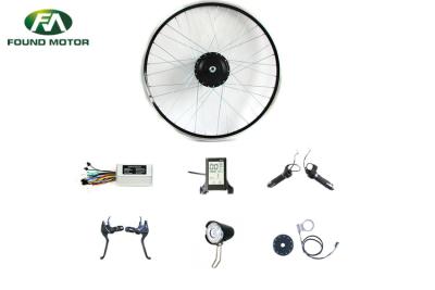 China 48V 350W BLDC Geared Motor Electric Bike Conversion Kit with Optional Front Light for sale