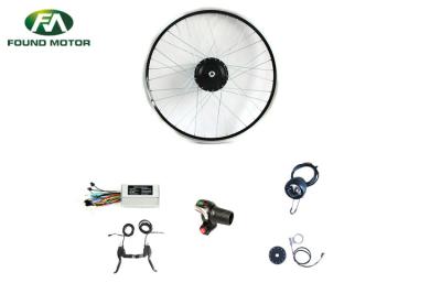 China 48V 350W BLDC Geared Motor Electric Bike Conversion Kit with Optional Battery Indicate Throttle for sale