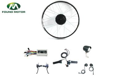China Electric bike conversion kit with 24V 250W BLDC geared motor battery indicated throttle for e-bike for sale