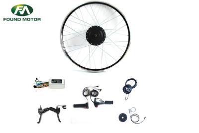 China 48V 350W BLDC geared Motor Electric Bike Conversion Kit with optional light for electric bike for sale