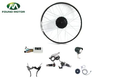 China 52V 500W BLDC geared Motor Electric Bike Conversion Kit with D-022 front light for electric bike for sale