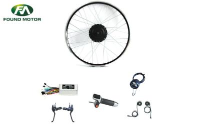 China Electric Bicycle BLDC Geared Motor 48V 500W Electric Bike Conversion Kits with Optional Battery Indicate Throttle for sale