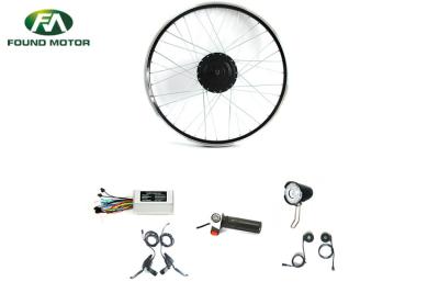 China Front/Rear Wheel 48V 500W Brushless Hub Motor Ebike Kit Electric Bike Conversion Kit for sale