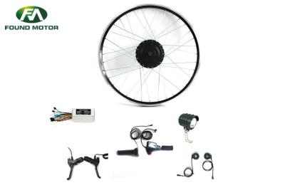 China E Bicycle Conversion Kit 48V 500W BLDC Geared Motor Electric Bike Kit with Optional Power Display Throttle for sale