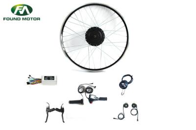 China E Bicycle Conversion Kit 22'' 48V 500W BLDC Geared Motor Electric Bike Kit with Optional Brake Lever for sale