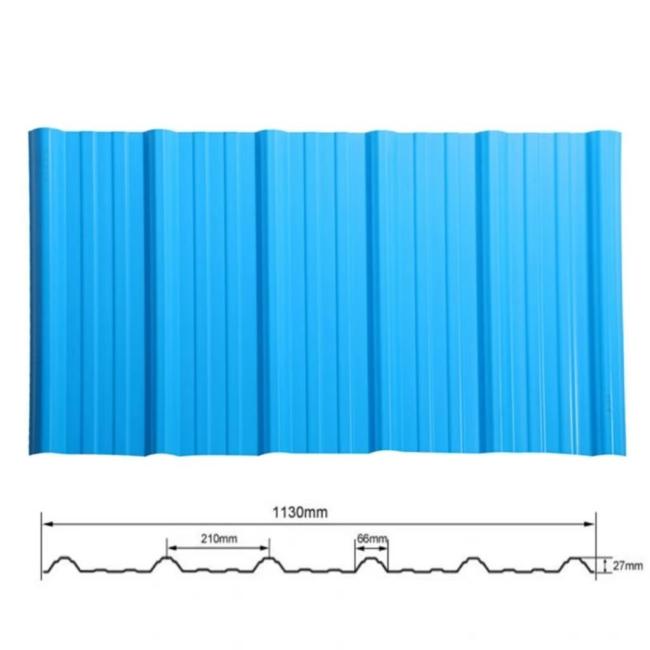 Heavy Duty Custom Length Plastic PVC/UPVC Roofing Tile