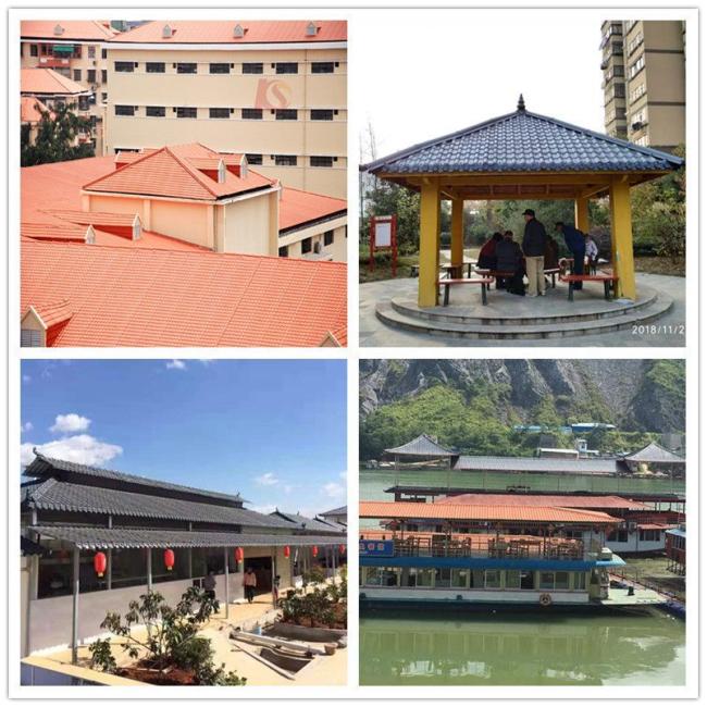 Free Sample Synthetic Resin Roofing Sheet ASA Spanish Roofing Tile